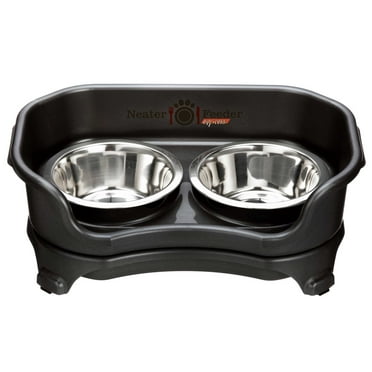 Neater Pets Neater Feeder Deluxe Mess-Proof Elevated Food & Water Bowls ...