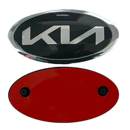 Abs Car Front Hood Emblem Decal For Kia K2 K3 Sportage Picanto Kx1 ...