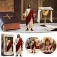 Honmine 1/6 Scale Jesus Statue Collectible Figure, Religious Resin ...