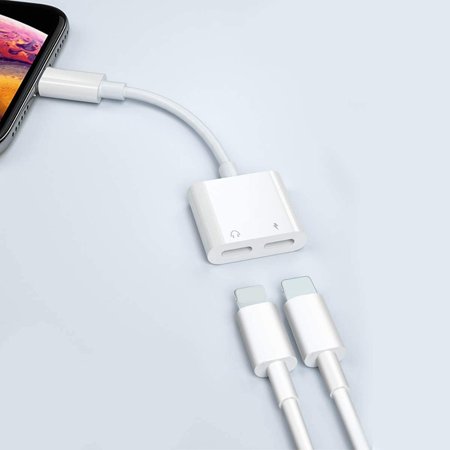 Headphone Adapter for iPhone,Dual Adapter for iPhone 12/12pro/11/11Pro ...