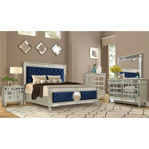 Blue Bedroom Set