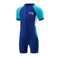 Boys Competitive Swimwear Training Racer Style Performance Suit for ...