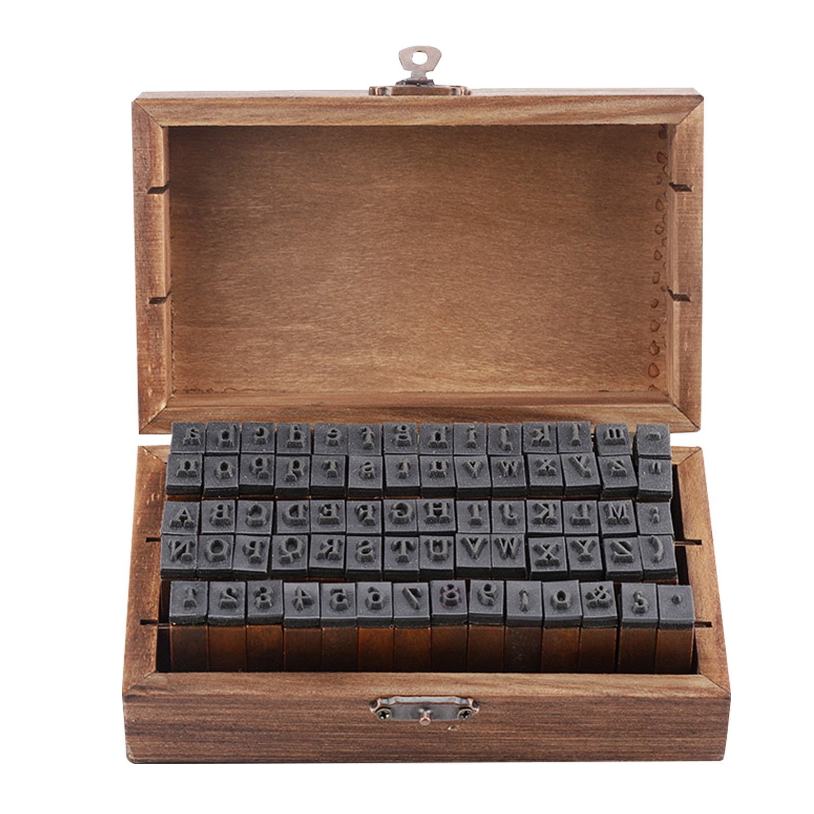 Juego de sellos de números de letras, juego de sellos de 70 piezas ...