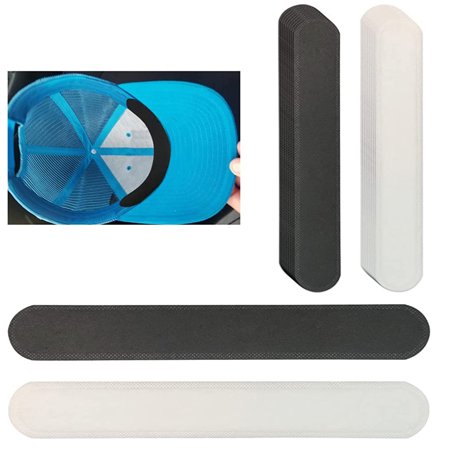 40 Pieces(Black and White#)Hat Size Reducer,Adhesive Foam Sweatband ...