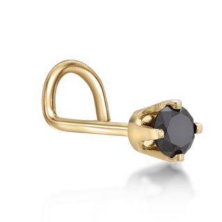 Black Pyrex Septum Retainer 14 Gauge 12 Gauge 10 Gauge- Sold Each ...