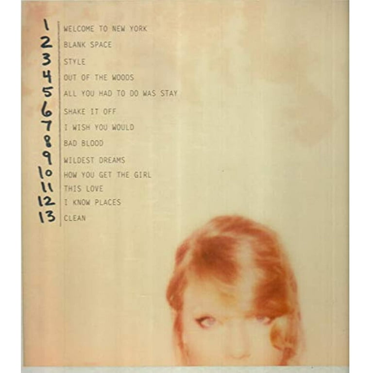 Taylor Swift Albumcover 1989