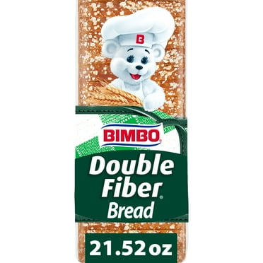 Bimbo Double Fiber Toasted Bread, 14 Count, 8.82 oz Bag - No High ...