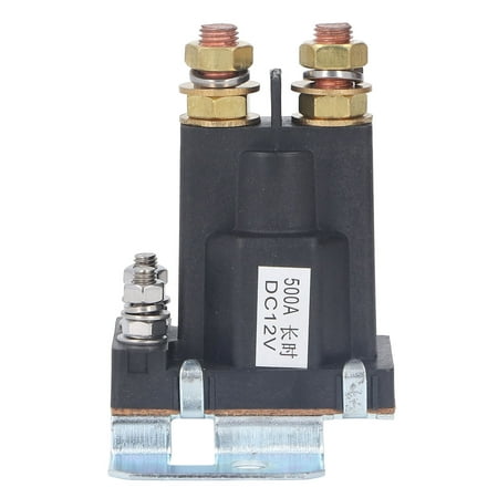 Car Starter Contactor, 500A Brass Coil Starter Solenoid Relay Rust ...