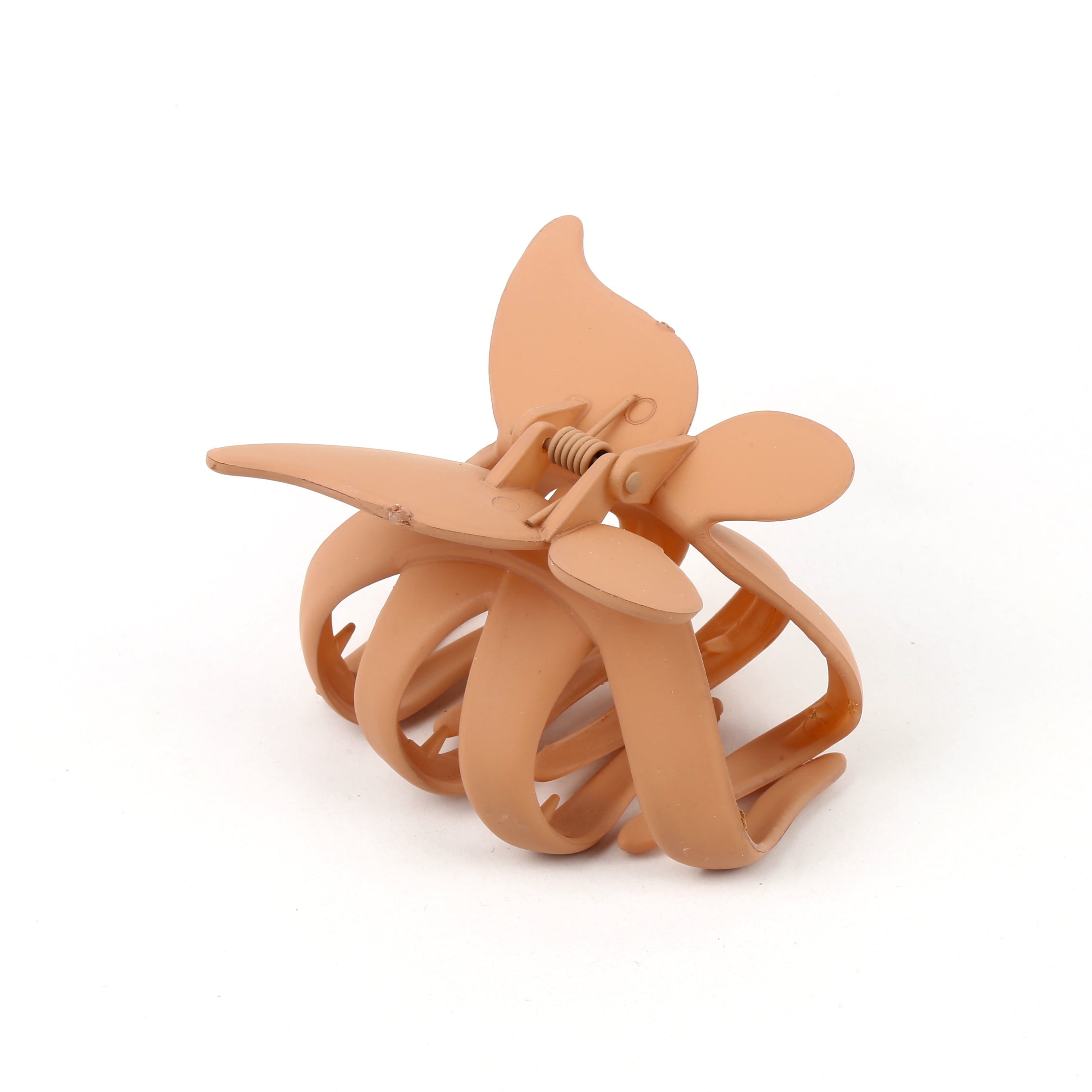 12 Pieces Beautiful and Elegant Butterfly Jaw Claw Clip in Brown Color ...