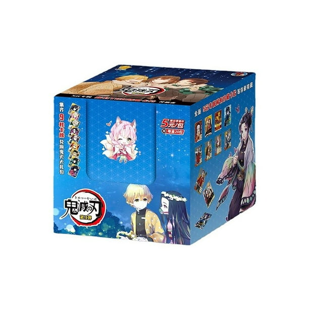 Demon Slayer Cards Packs Tcg Collection Box Nezuko Anime Table Playing ...