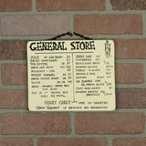 Hanging Wooden Rustic General Store Penny Candy Sign Vintage Farmhouse ...