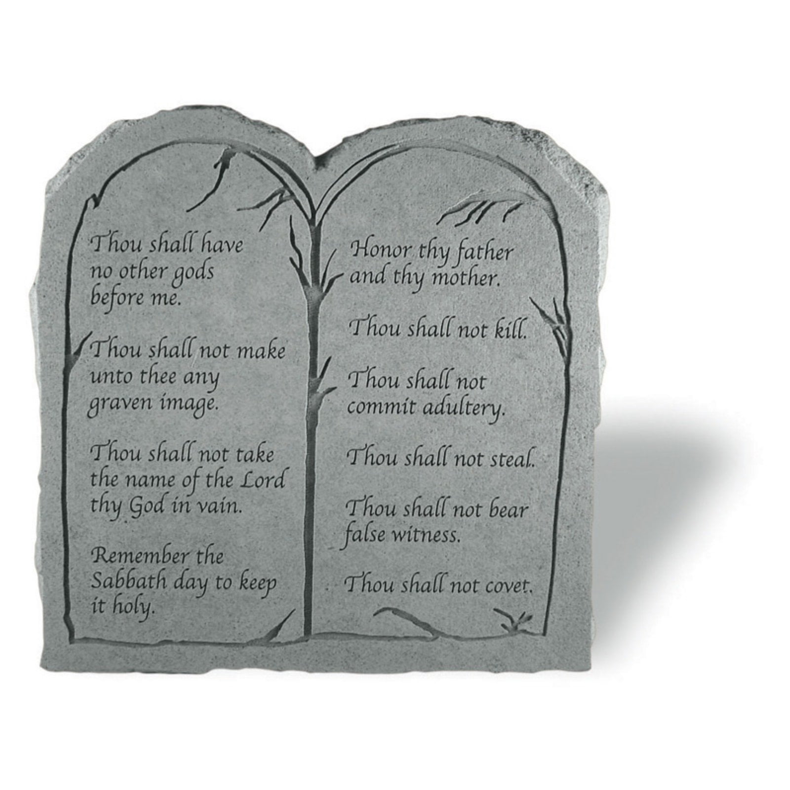 Ten Commandments Tablet - Walmart.com