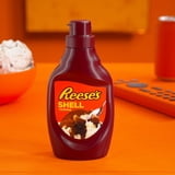 Reese's Chocolate Peanut Butter Shell Topping 7.25 oz, Harden in ...