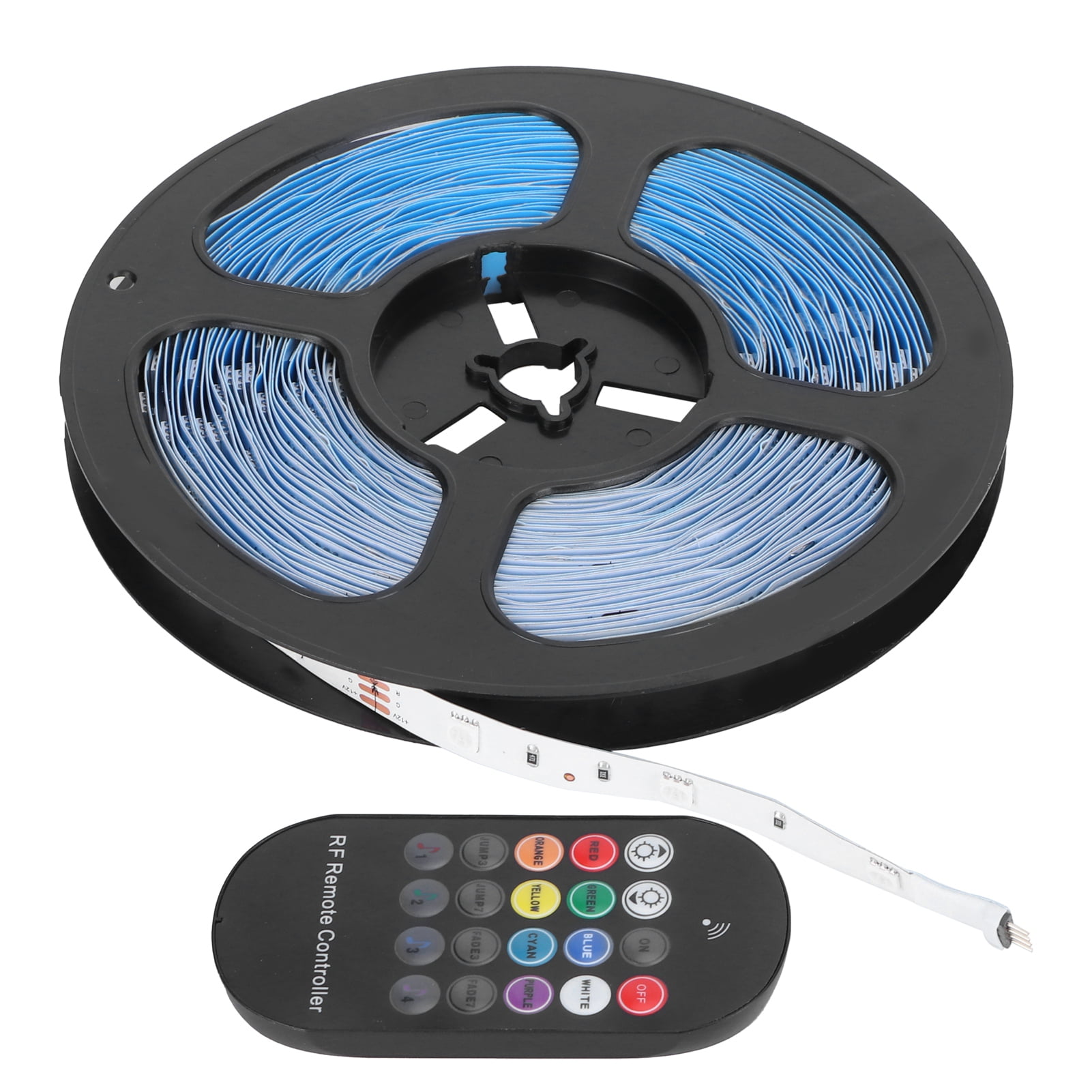Tira de luz RGB, 32.8 pies 12 V Luz LED Tira de luz LED Iluminación de ...