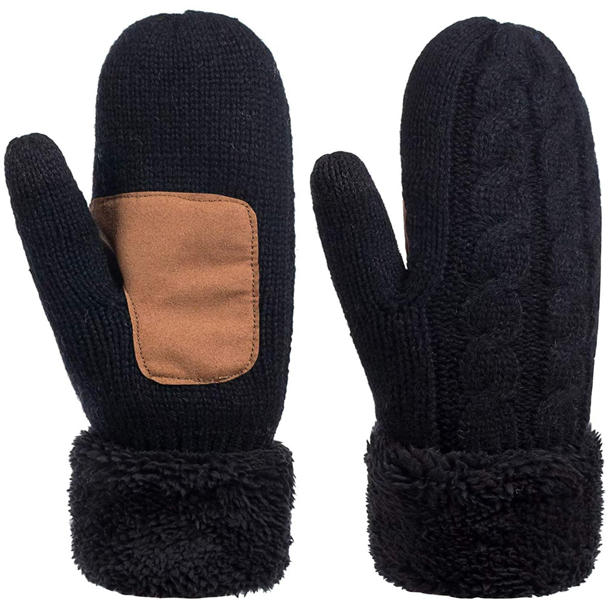 Click here for Jiaia Winter Wool Mitten Gloves For Women  Warm Kn... prices