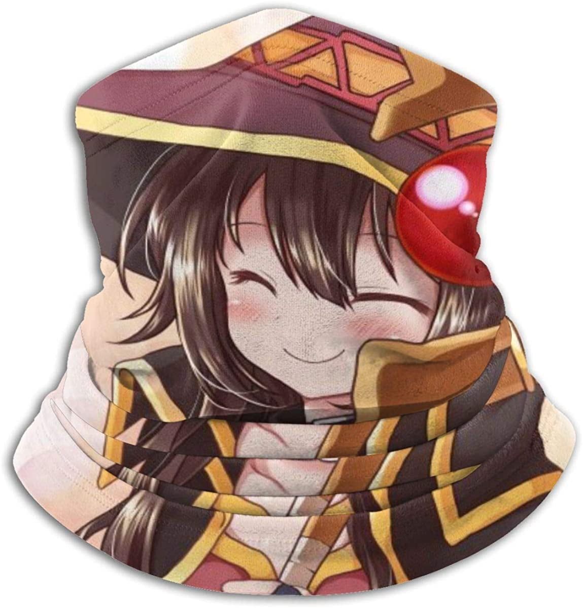 KonoSuba Megumin Gaiter & Ski Tube Scarf For Men & Women - Cold Weather ...