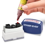Stamp-Ever Pre-Inked Message Stamp – Received, Red Ink – Impression ...