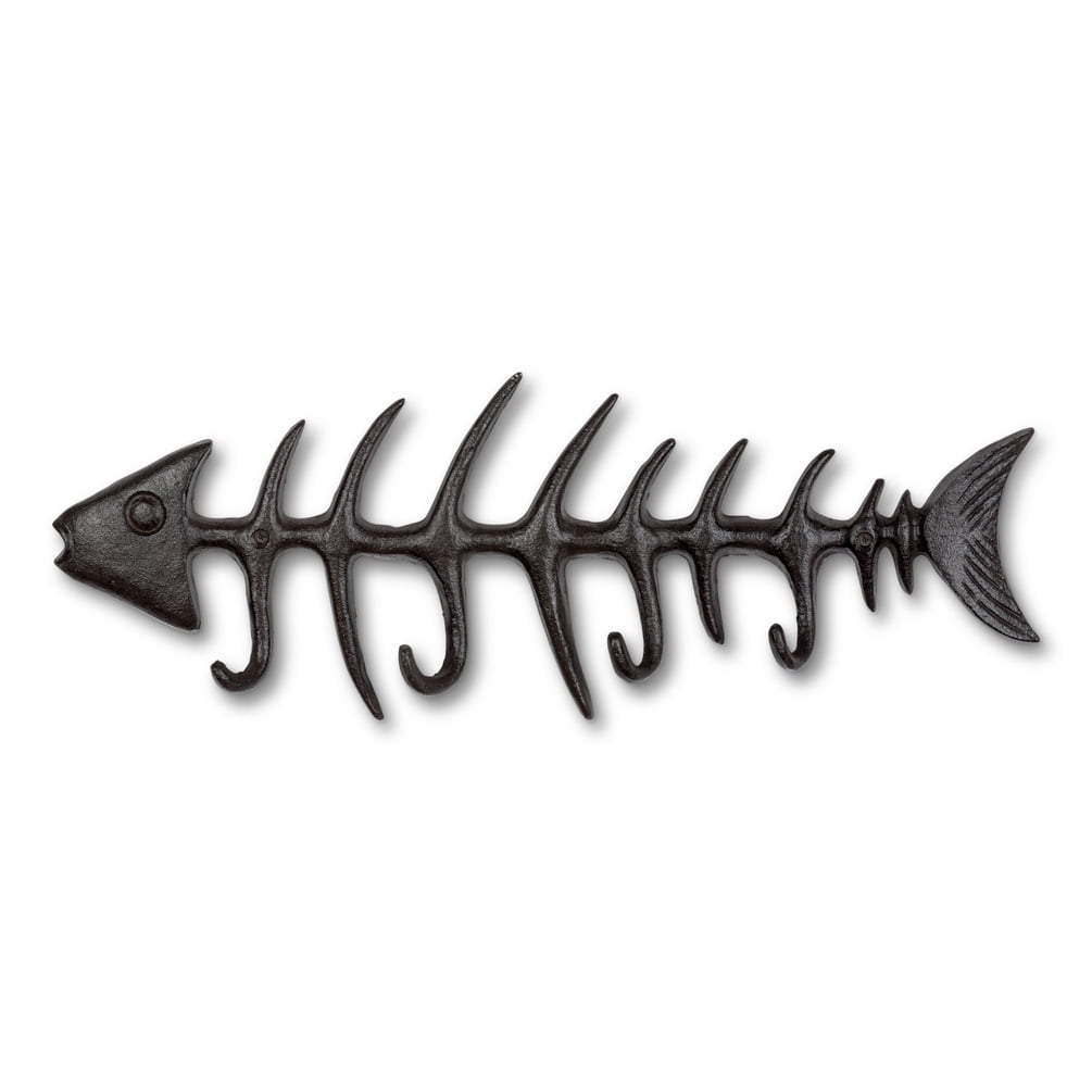 Set of 4 Large Fish Bone Hook - Walmart.com
