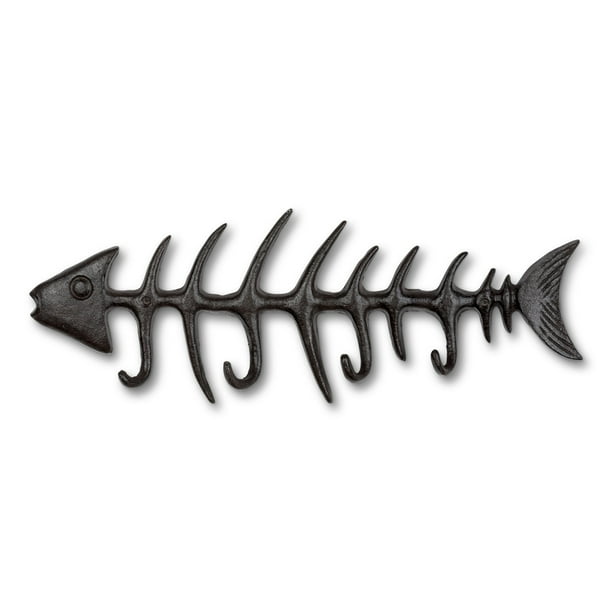 Set of 12 Large Fish Bone Hook - Walmart.com