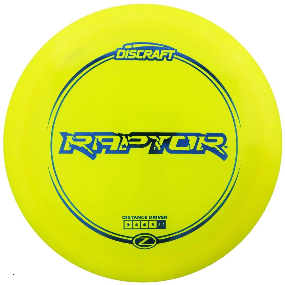 Discraft Elite Z Raptor Distance Driver Golf Disc [Colors may vary ...