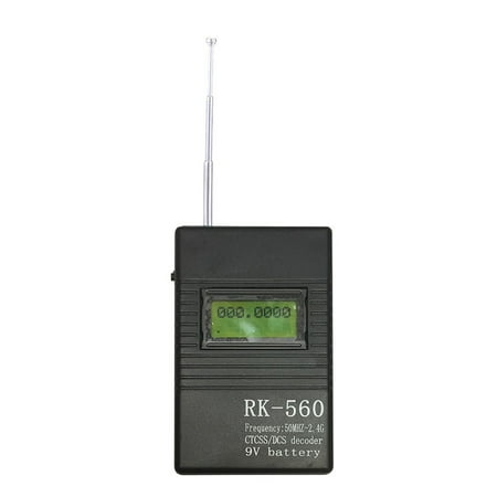 RK560 50MHz-2.4GHz Portable Handheld Frequency Counter DCS mete ...