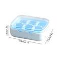 Miogawg Ice Making Box, Ice Mold, Reusable Freezer Ice Trays For Ice ...