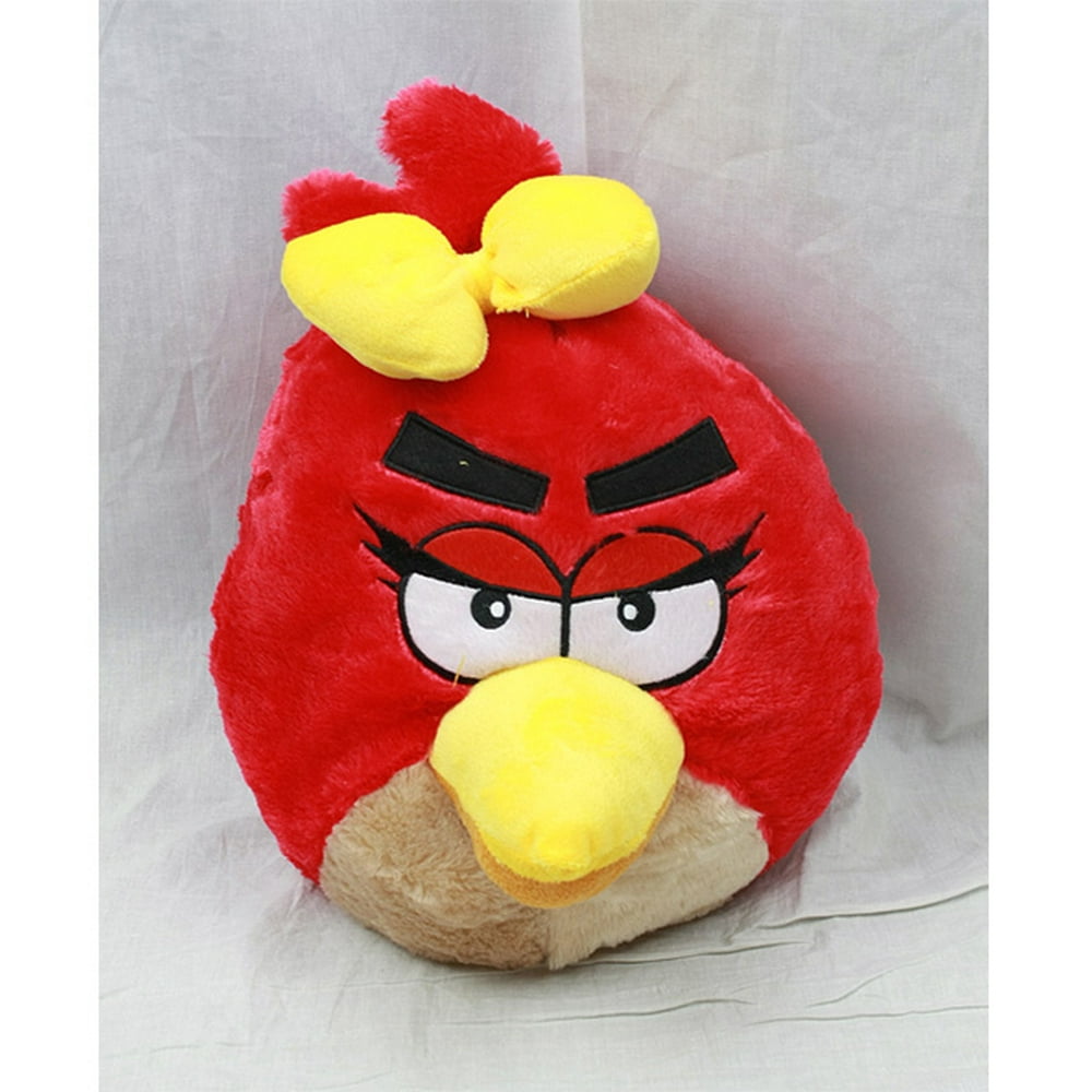 Angry Birds - Plush Backpack - - Red Birds Girls New Soft Doll Toys ...