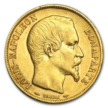 1849-1851 France Gold 20 Francs Early Head Ceres (Avg Circ) - Walmart.com