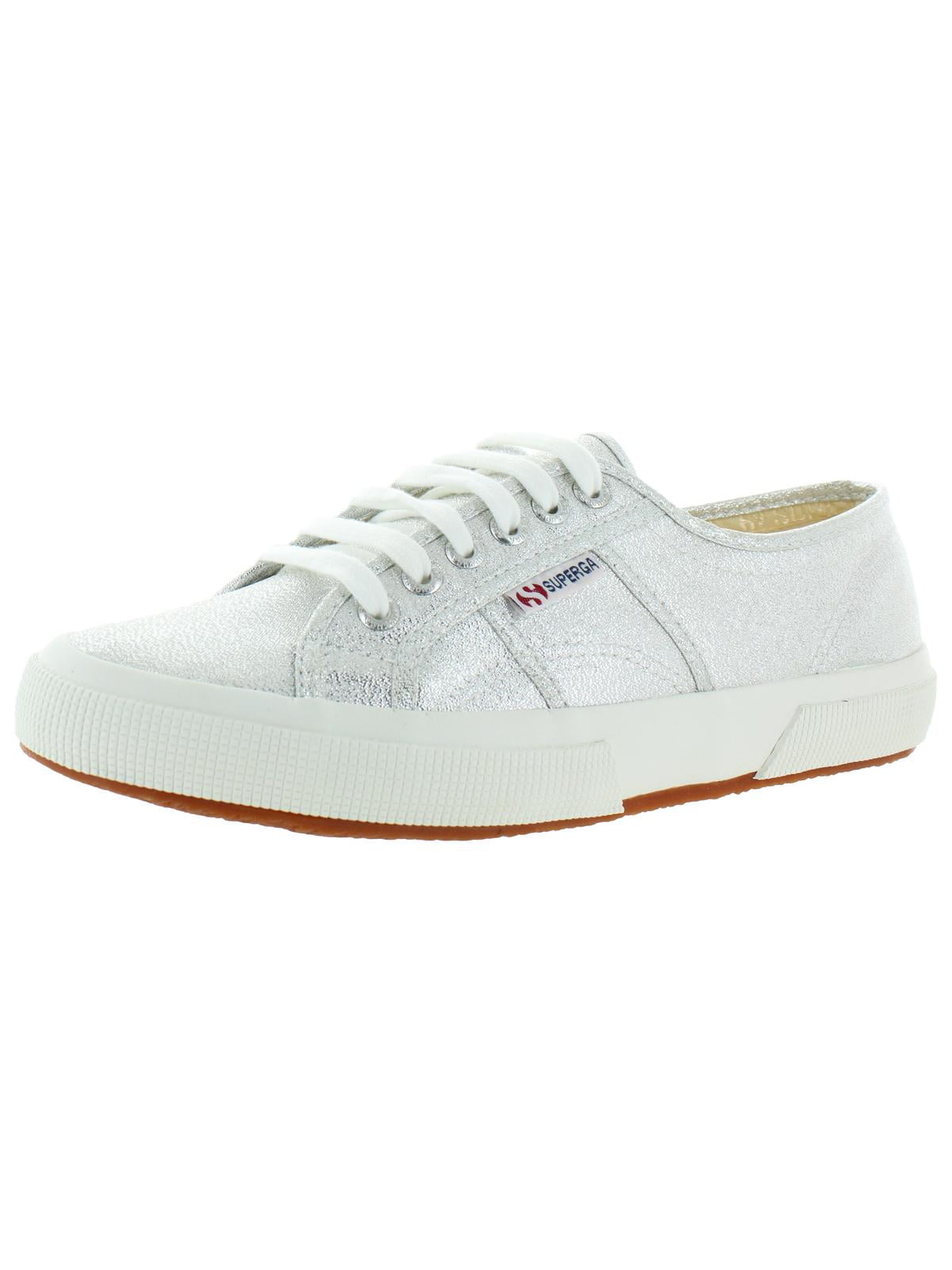 Superga Womens 2750 Canvas Shimmer Sneakers - Walmart.com