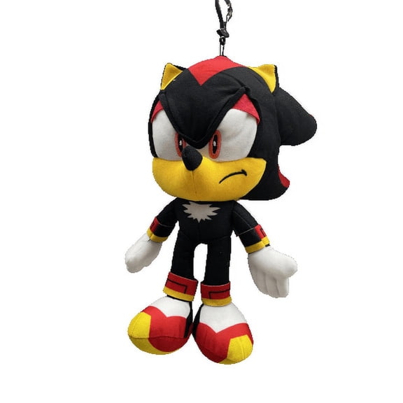 Sonic The Hedgehog Shadow and Sonic 8" Plush Clip with Small Zipper ...