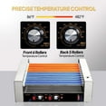 ROVSUN 1650W Electric Hot Dog Roller, 11 Rollers, 30 Hot Dog Maker with ...