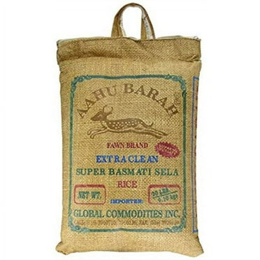 Aahubarah Sela Basmati Rice, All Natural, Long Grain, Non-GMO, Ideal ...