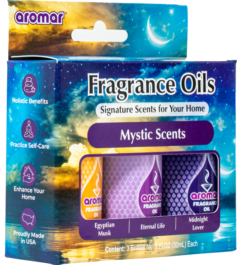 Aromar Signature Scents Aromatic Fragrance Oils, 1 oz. (Mystic Scents ...