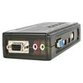 StarTech SV411KUSB 2 Port USB KVM Switch w/ Audio & Cables - Walmart.com