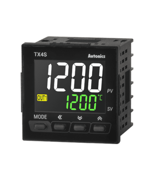 TX4S-B4R Autonics Temp Control, 1/16 DIN, LCD display 4 Digit, PID Control, Relay Output, 100 ...