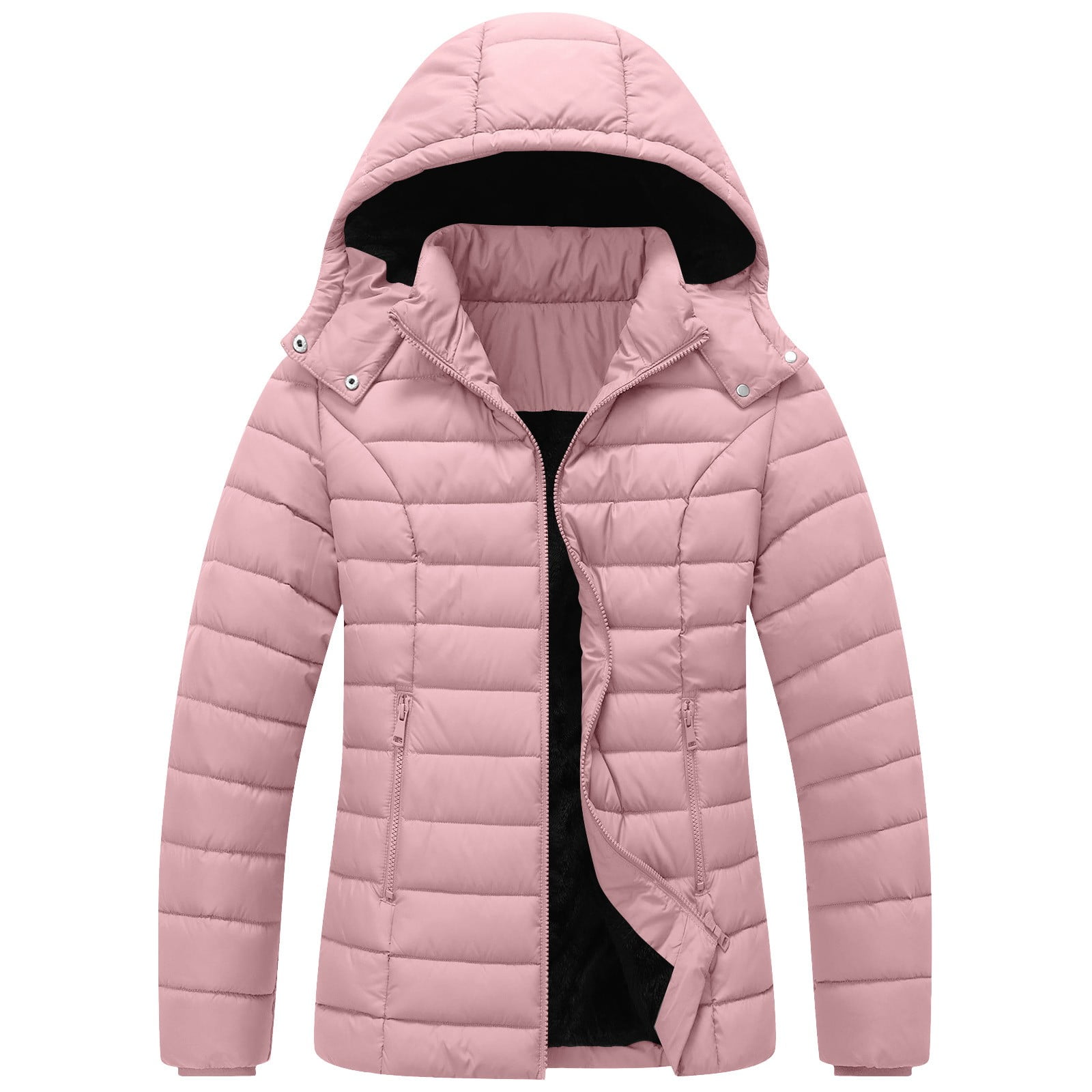 Click here for Prvdebri Womens Quilted Cropped Puffer Jacket Stan... prices