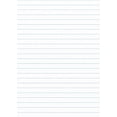 JYLP White Lined Bulletin Board Roll, 4' x 12', Smooth Paper, Reusable ...