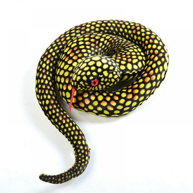 Anaconda Snake Stuffed Animal, Cobra Snake Plush Toy, 43 Inches ...