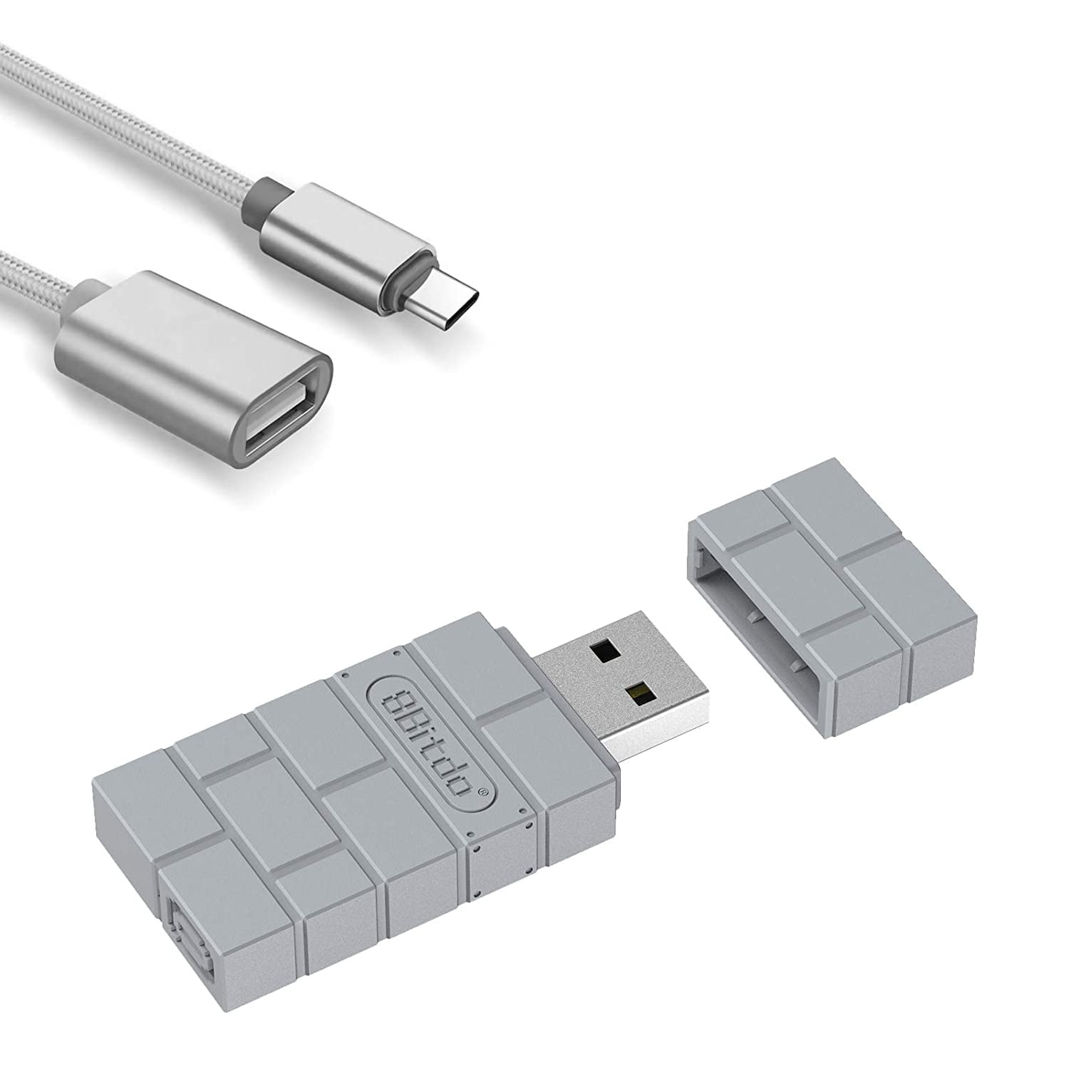 8Bitdo Wireless Bluetooth Controller Adapter Converter / Rec AKNES AKNES | Walmart en línea