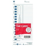 PYRAMID 35100-10 Time Card for 3500/3700 Clock,PK 100 - Walmart.com