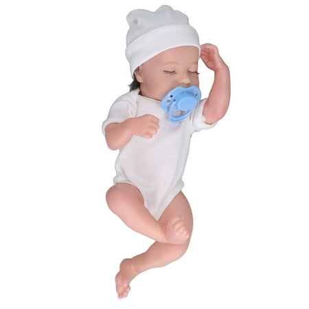 Girl Newborn Baby Doll, Vinly 12inch Bathable Posable Silicone Girl ...
