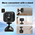 WOHAPY Upgrade Mini Smart Security Camera, 360° Panoramic Camera ...