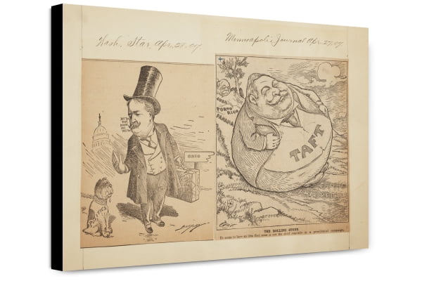 Canvas Print: Political Cartoons Related To Secretary Of War William H ...