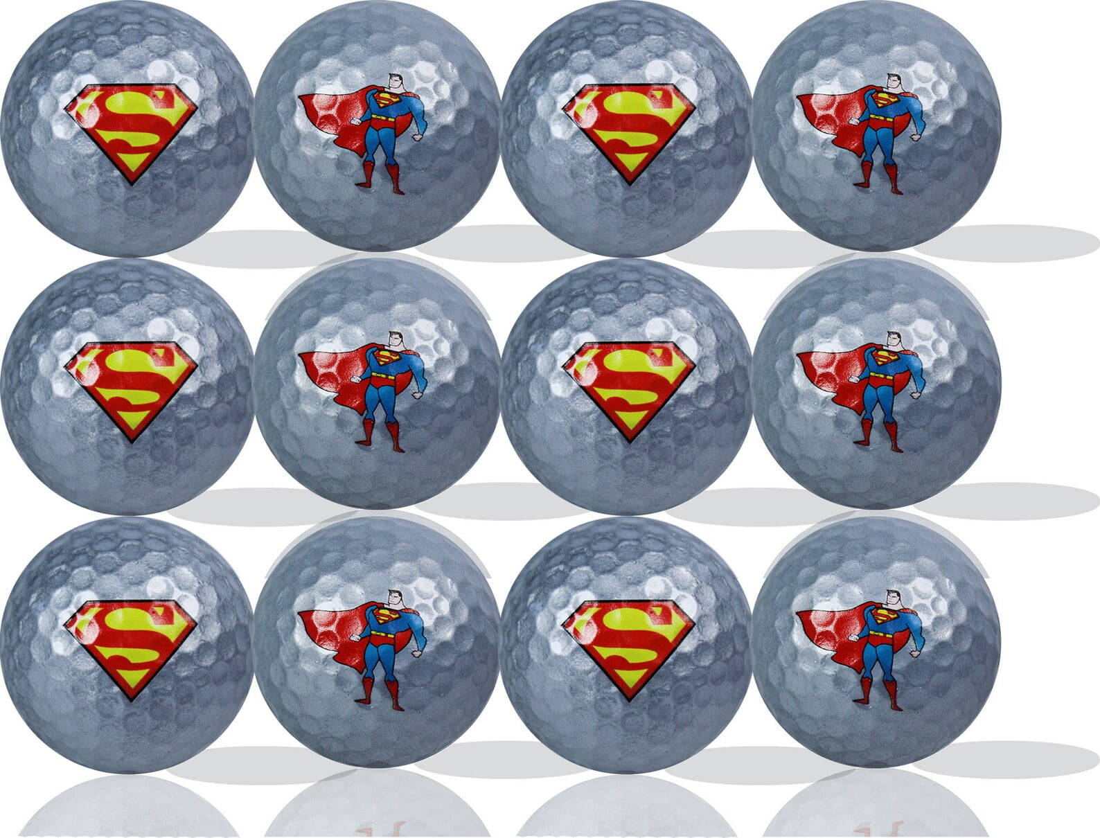 Super Ball Golf Balls 12 Pack by GBM Golf - Walmart.com