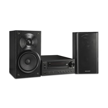 Sharp CD-BHS1050 350W 5-Disc Mini Shelf Speaker/Subwoofer System ...