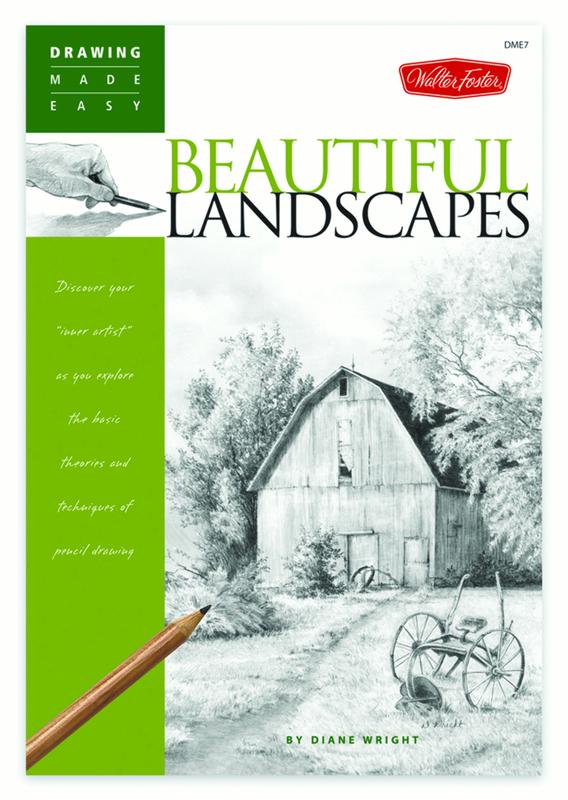 Walter Foster Drawing Made Easy: Beautiful Landscapes - Walmart.com