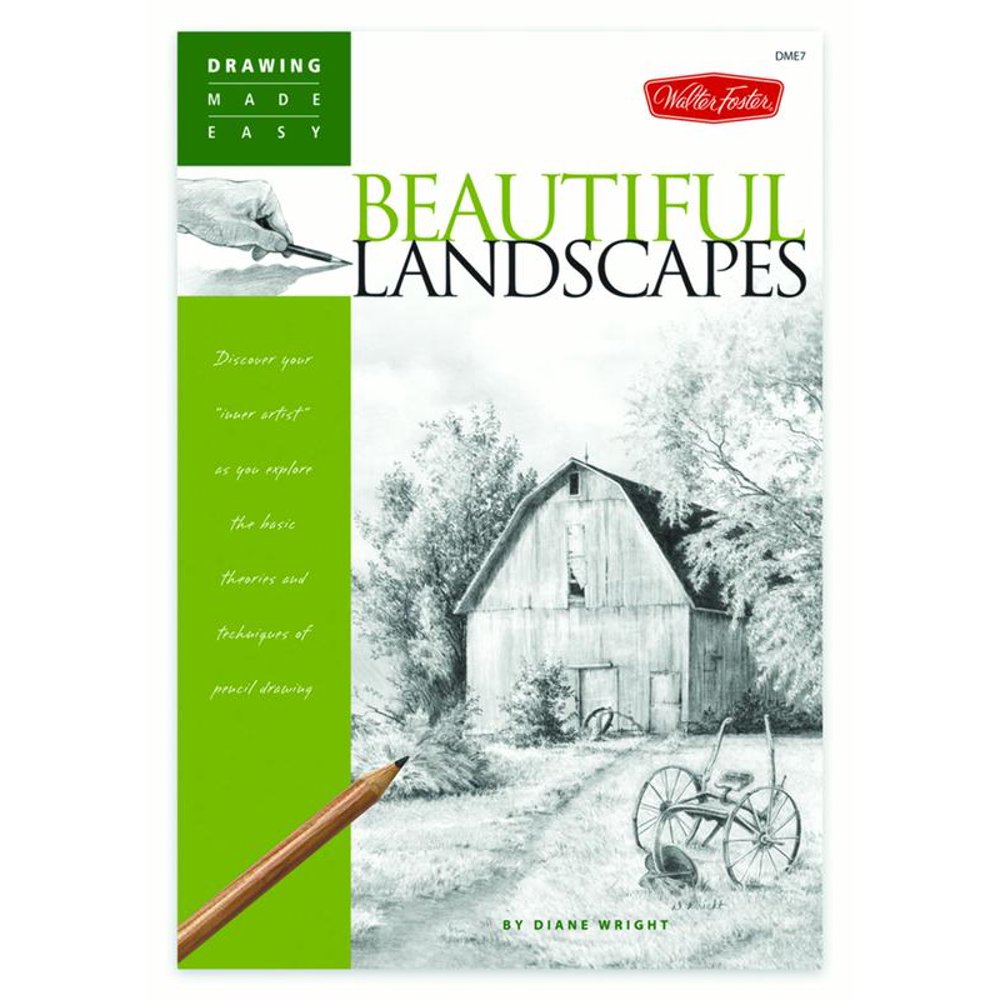 Walter Foster Drawing Made Easy: Beautiful Landscapes - Walmart.com ...