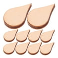 WHAMVOX 100 Pcs Craft Water Drop-shaped Wood Slices DIY Decorations ...
