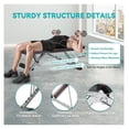 Foldable Weight Bench 660LBS, Adjustable Sit-Up Bench for Home Gym ...