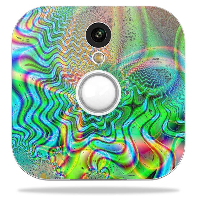 MightySkins BLHOSE-Psychedelic Skin Decal Wrap for Blink Home Security ...